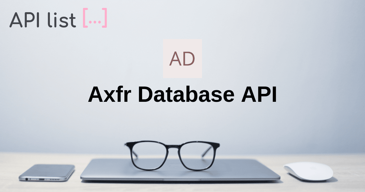 Axfr database API | APIList.fun