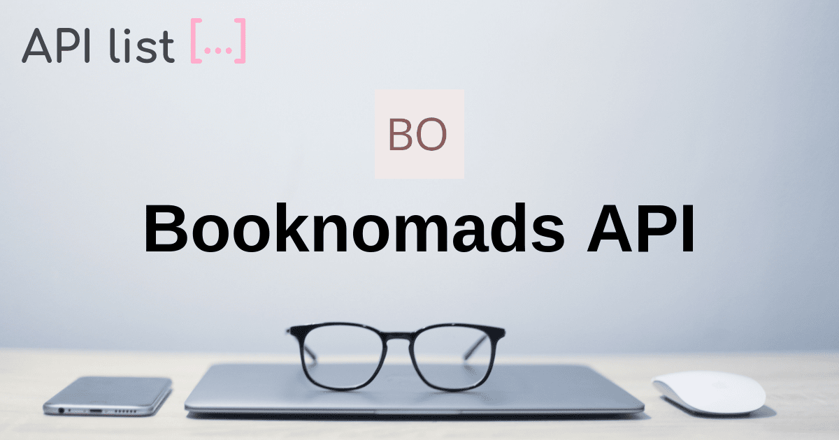 Booknomads API | APIList.fun