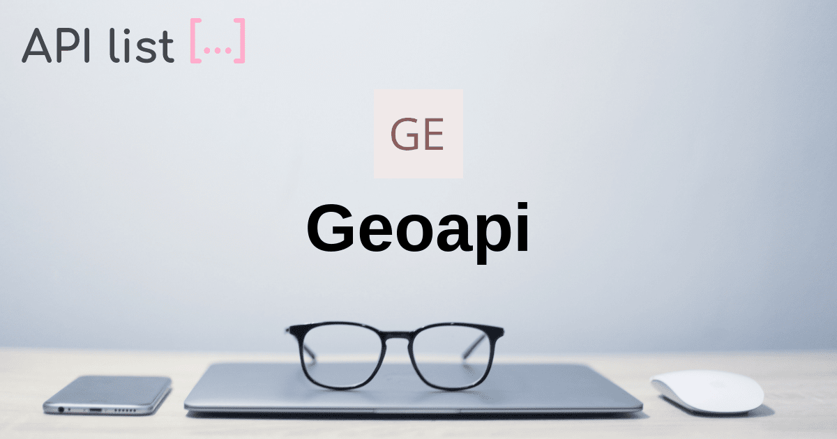 Geoapi API | APIList.fun