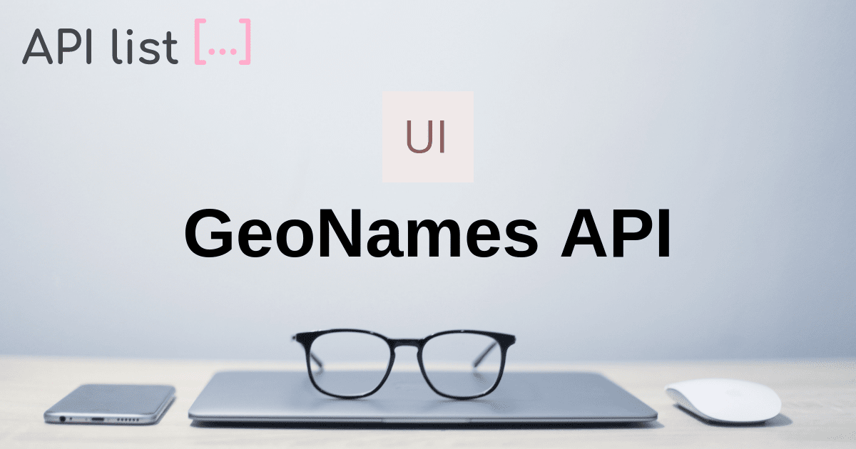 GeoNames API API | APIList.fun